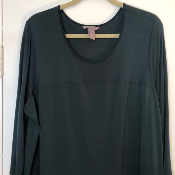 H&M | Dresses | Hm Jewel Tone Green Dress | Poshmark